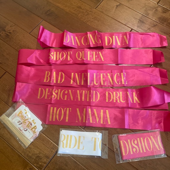 Accessories | Bridal Bachelorette Sashes | Poshmark